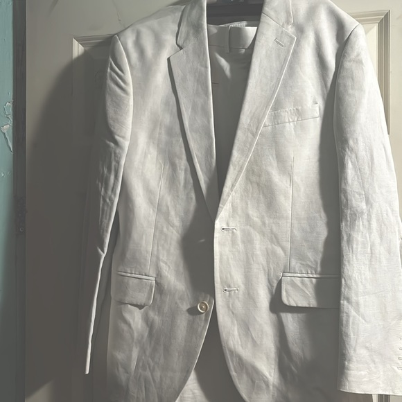 Perry Ellis | Suits & Blazers | Perry Ellis Mens Suit Slim Fit Peak ...